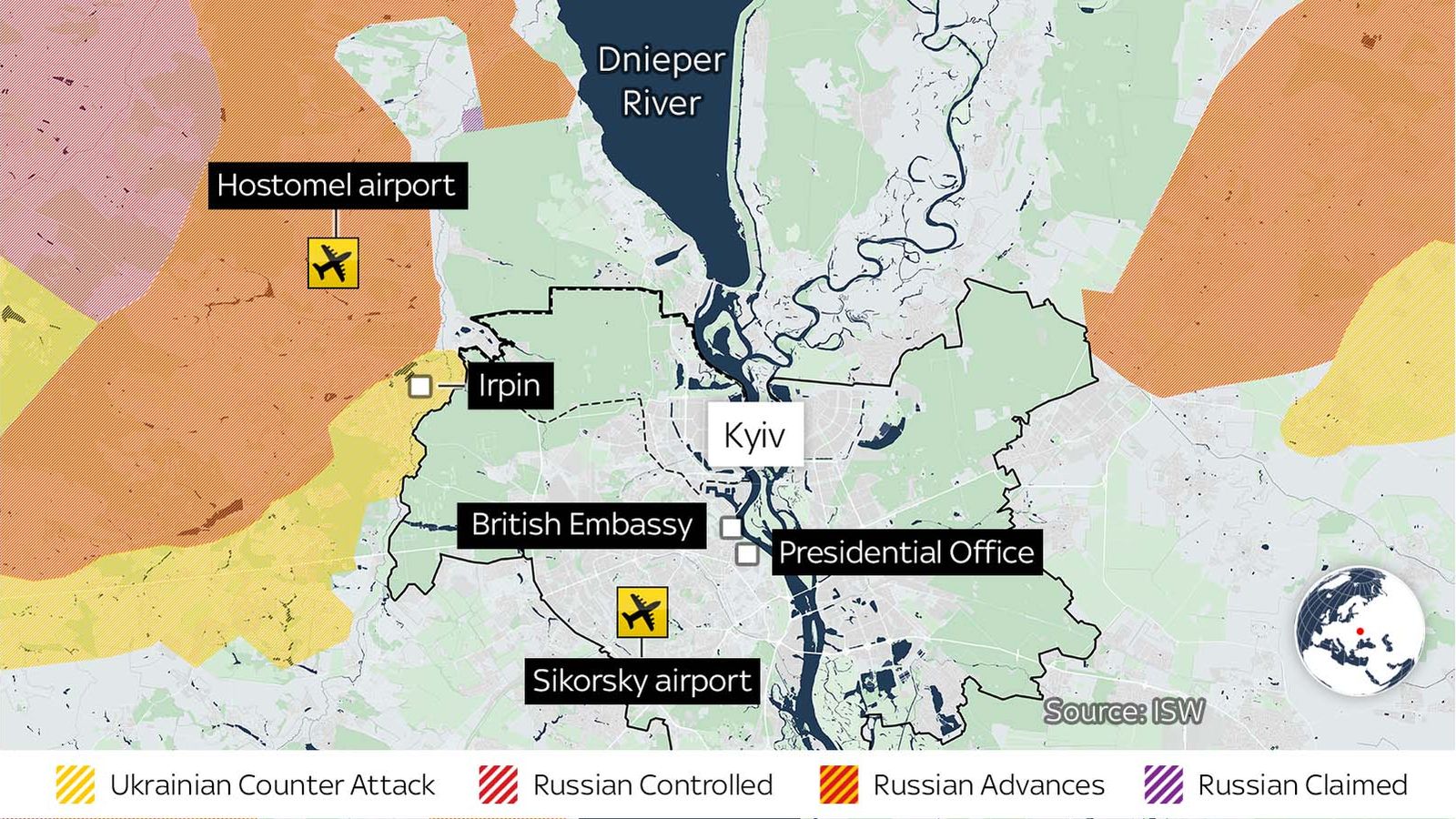 Ukraine war: Russia creating 'complete disaster' with mines around ...