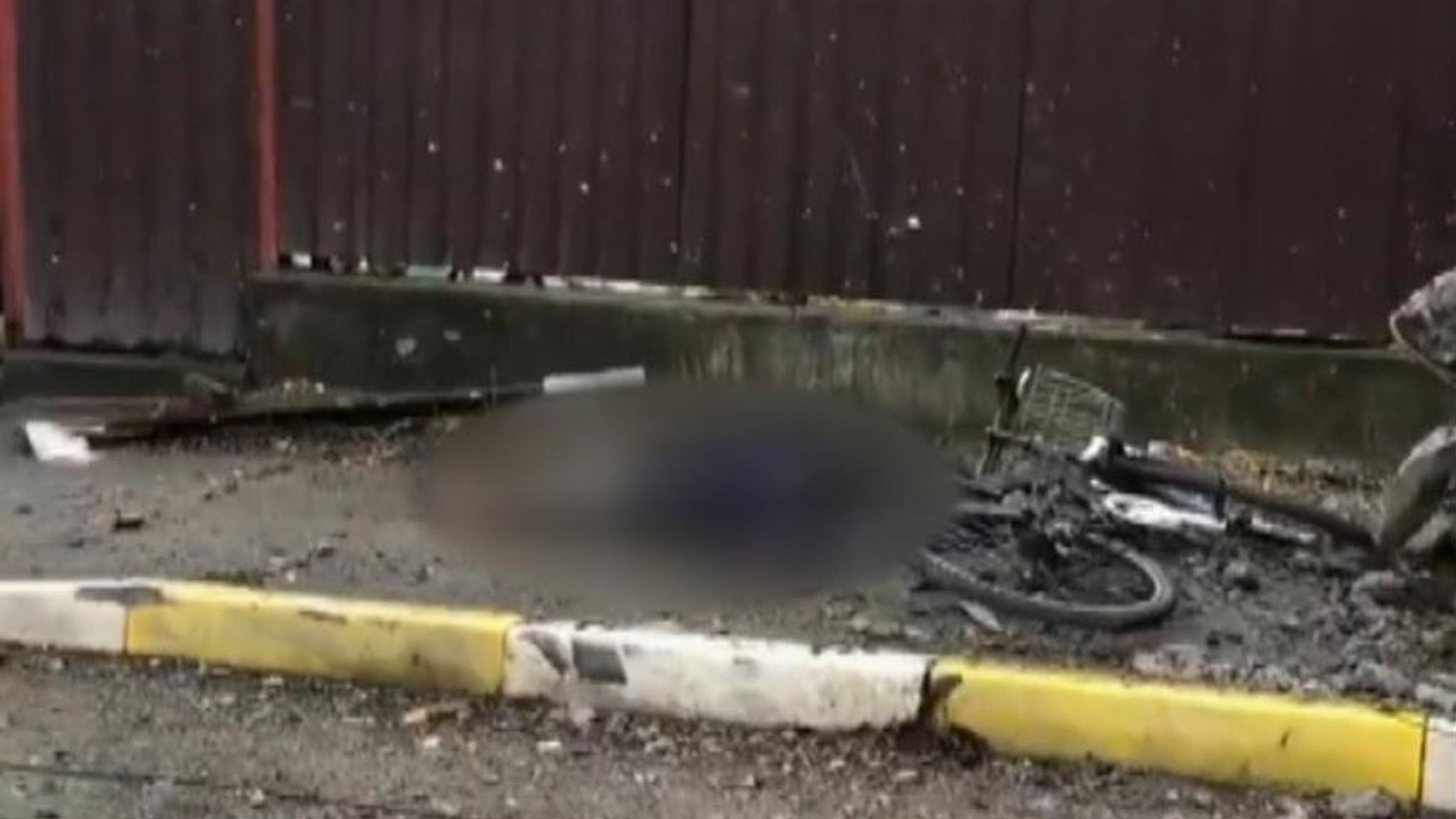 Ukraine war: Drone footage appears to show Russian military vehicles ...