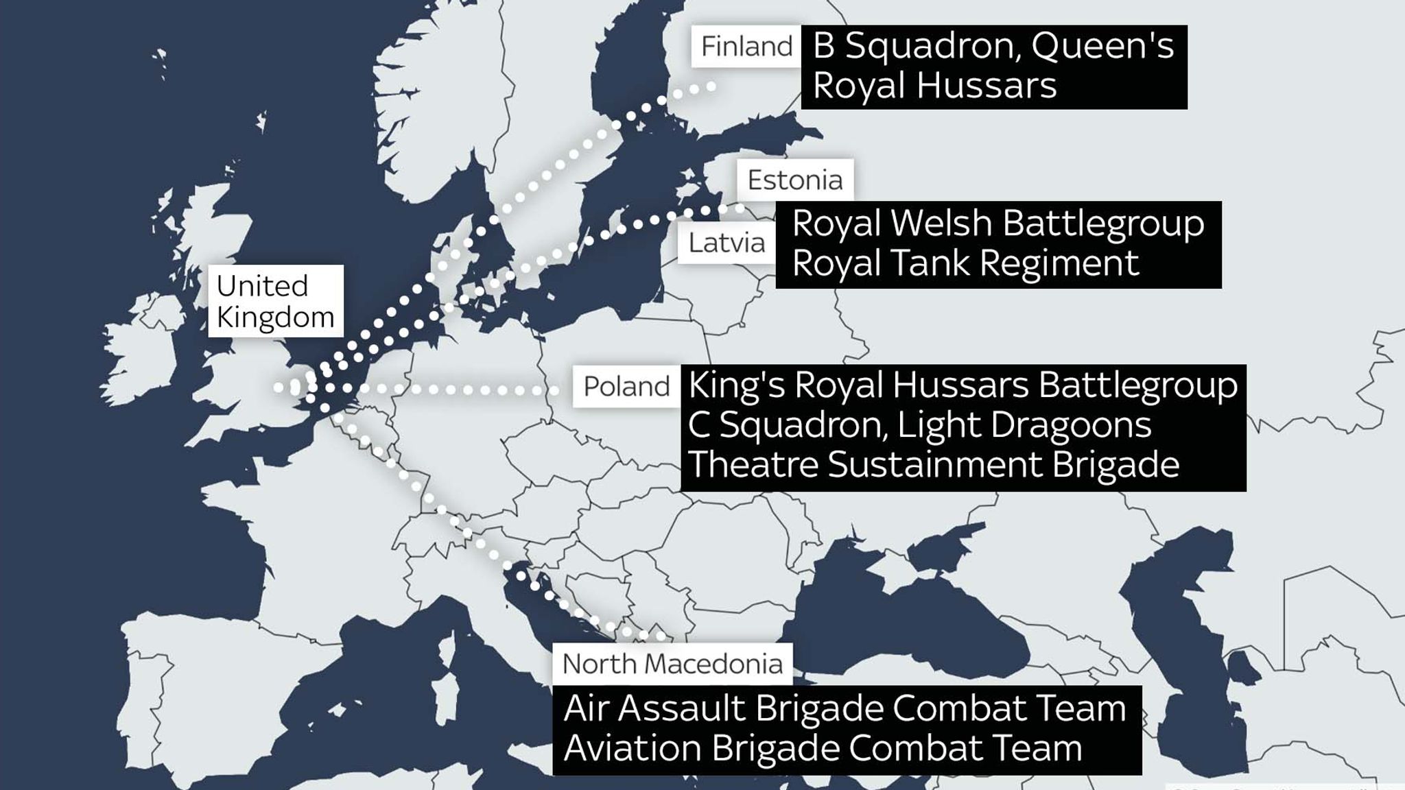 Ukraine war: Thousands of UK troops to be sent to Europe in bid to ...