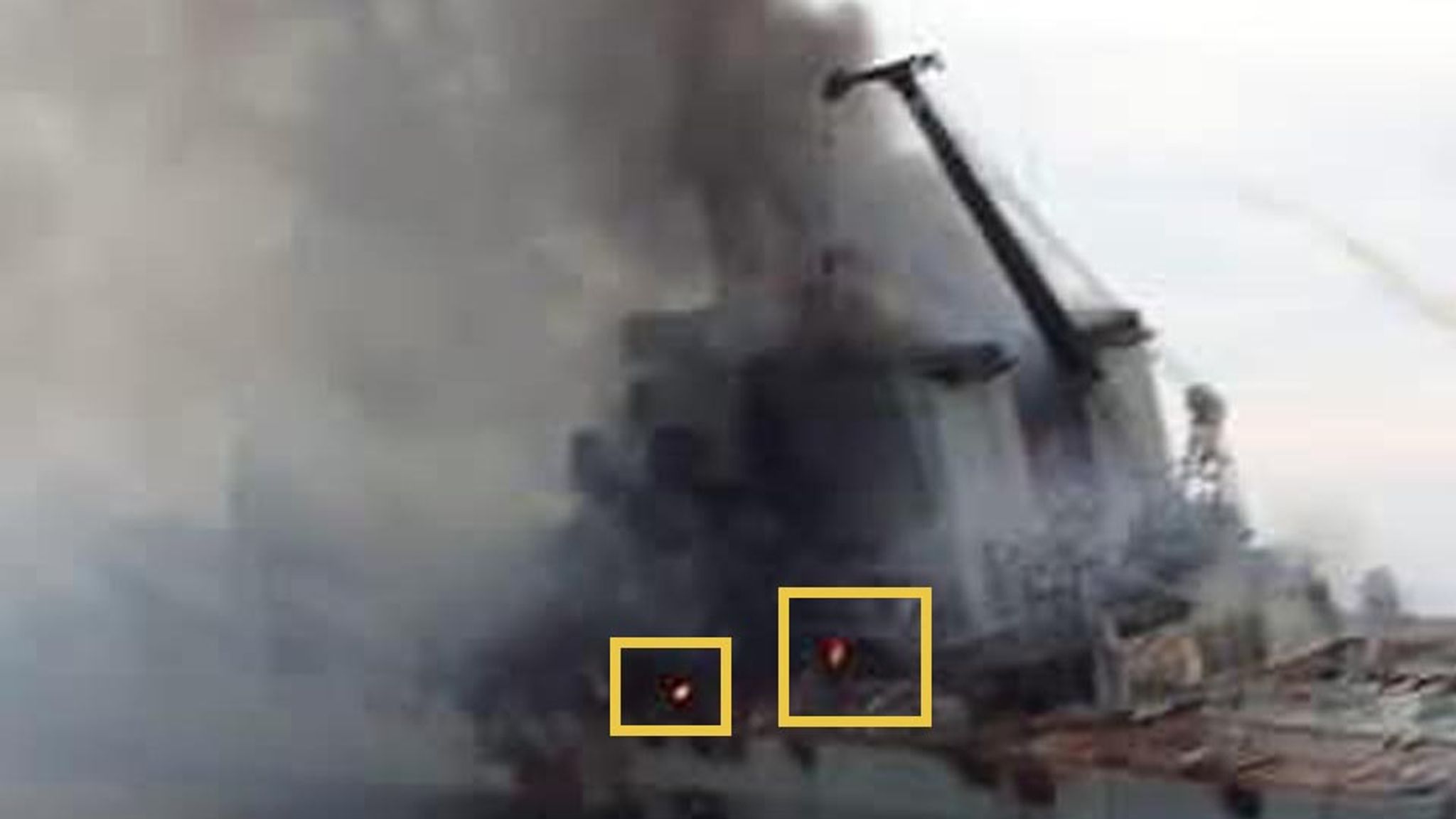 Ukraine war: Images of Russian warship Moskva before it sank emerge ...