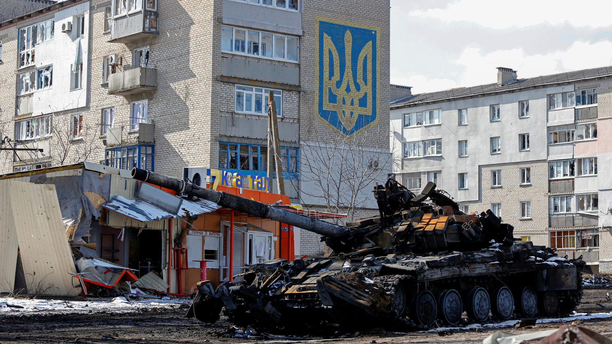 Ukraine war in pictures: Fifty days of devastation, death and ...