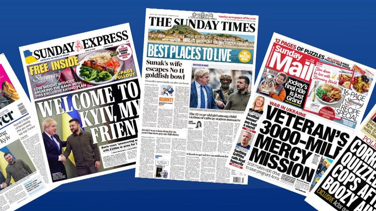 What's in Sunday's newspapers? | World News | Sky News