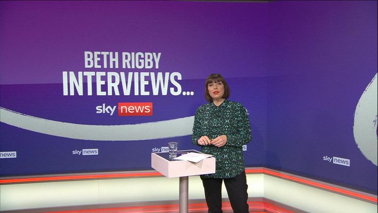 Beth Rigby Interviews... In full | News UK Video News | Sky News