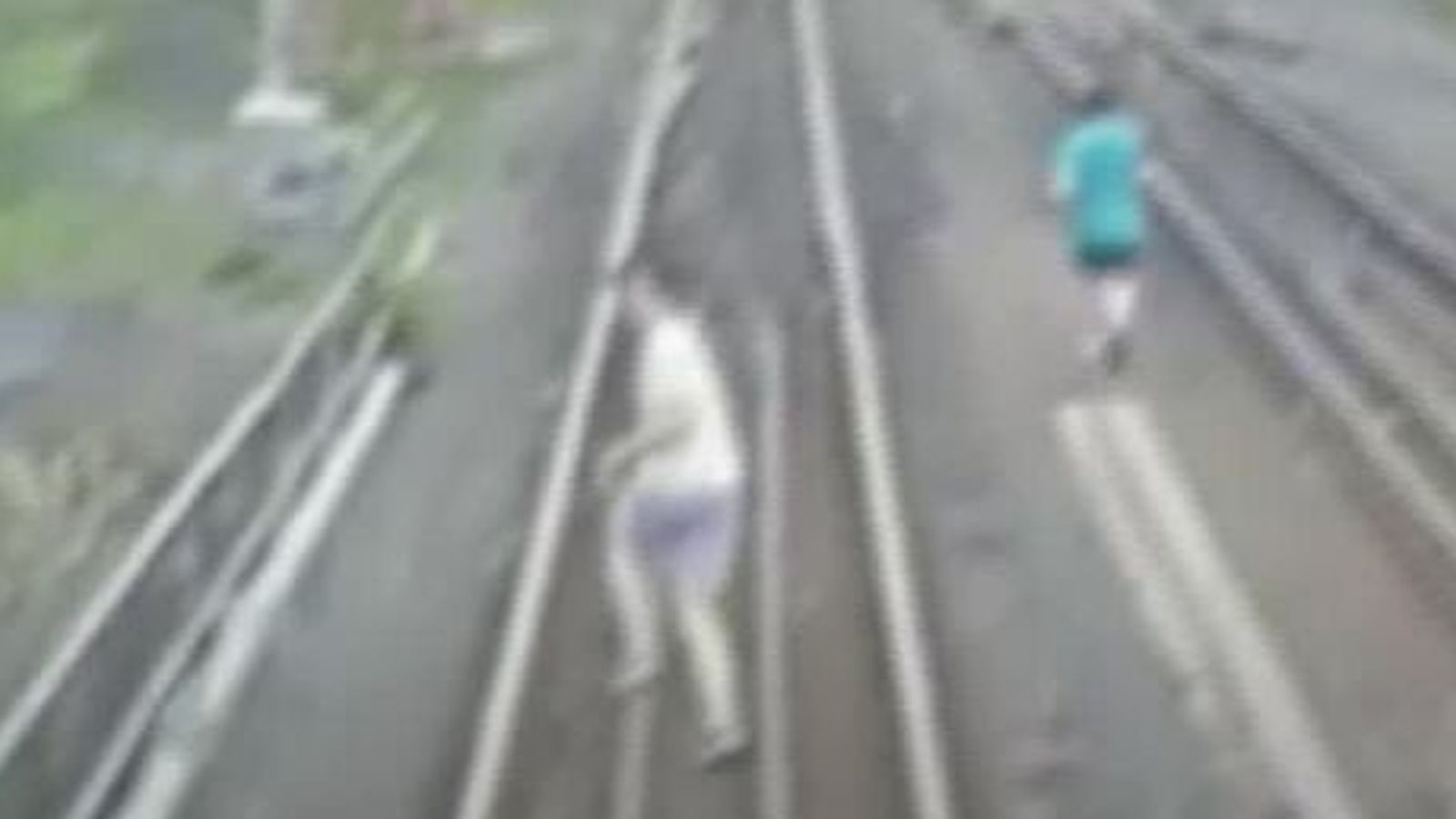 Canada: Teenage trio escape harm after running along tracks in front of ...