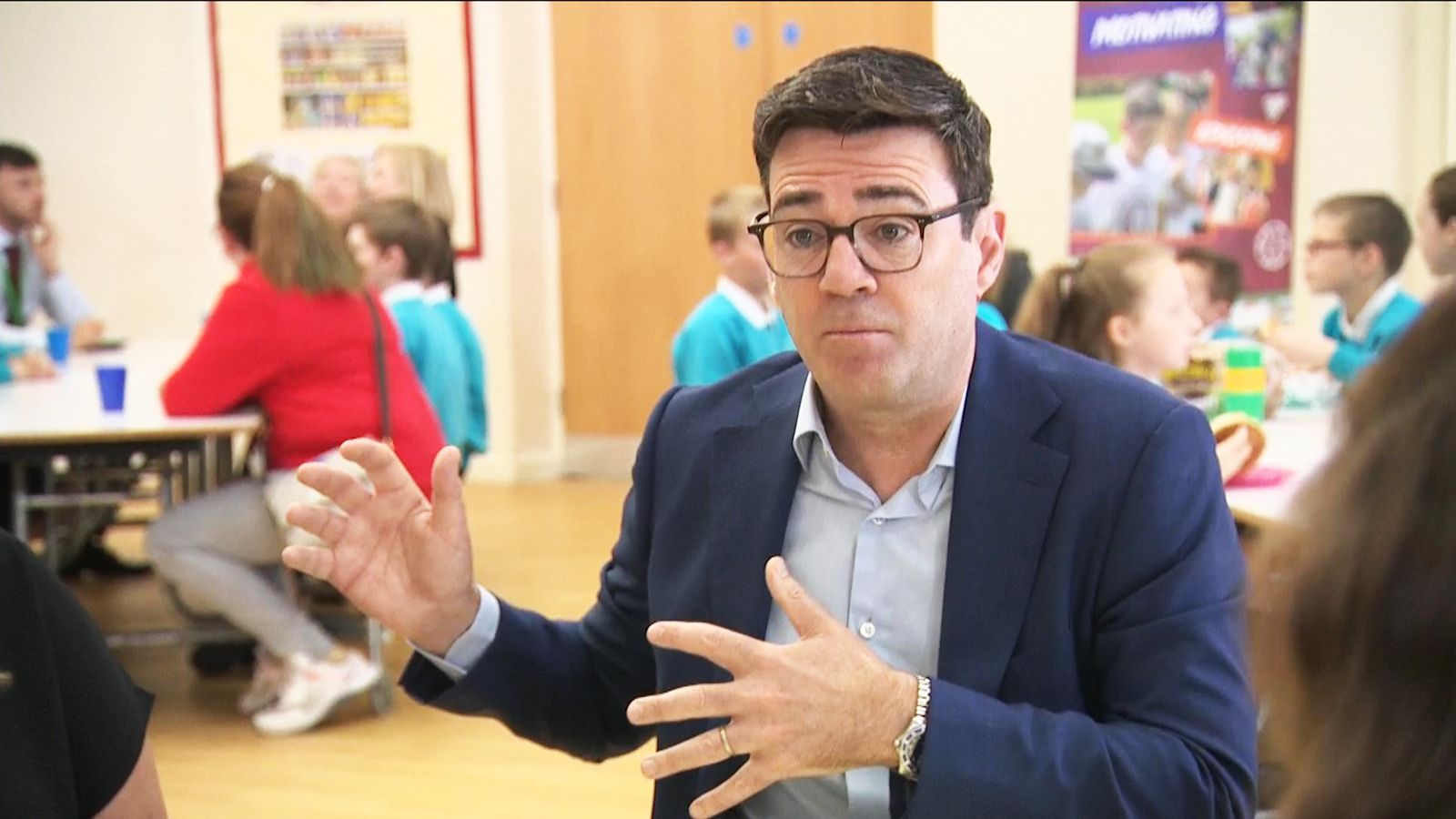 Greater Manchester Mayor Andy Burnham | News UK Video News | Sky News