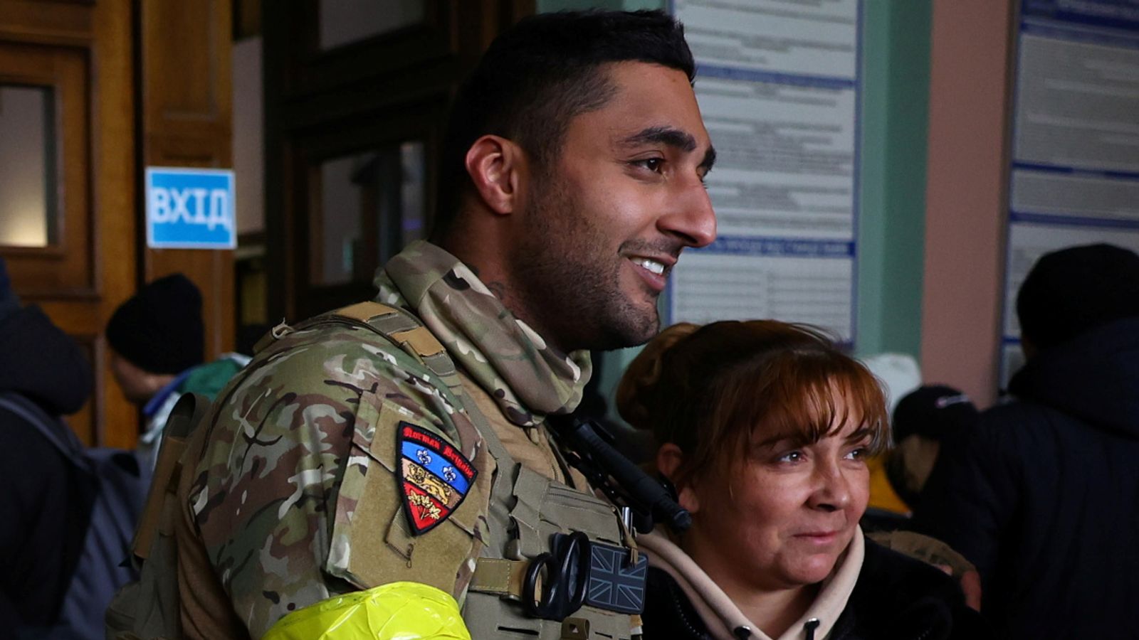 Ben Grant: Dramatic footage shows son of Tory MP fighting in Ukraine ...