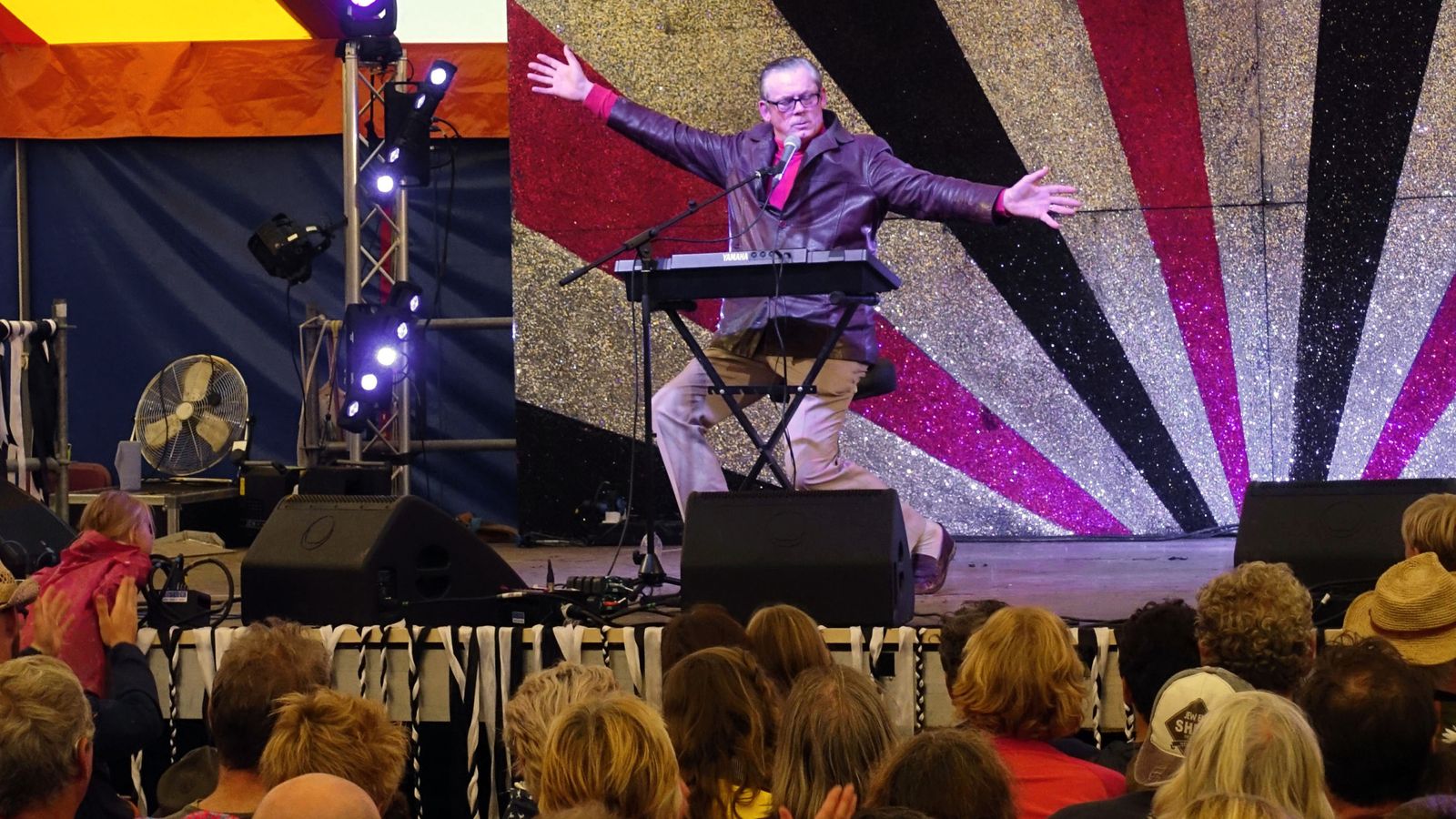 John Shuttleworth comedy gig inside cave halted halfway after fan gets ...