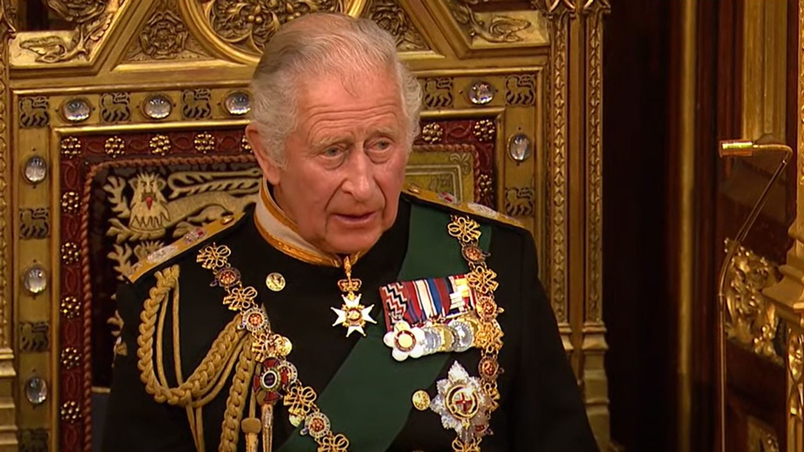 In full: The Queen's Speech read by Prince Charles | UK News | Sky News