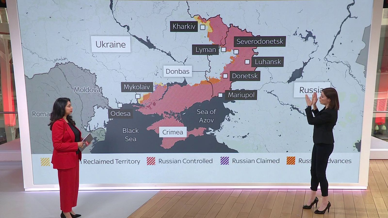 Ukraine War: Where is Russia making progress? | News UK Video News ...