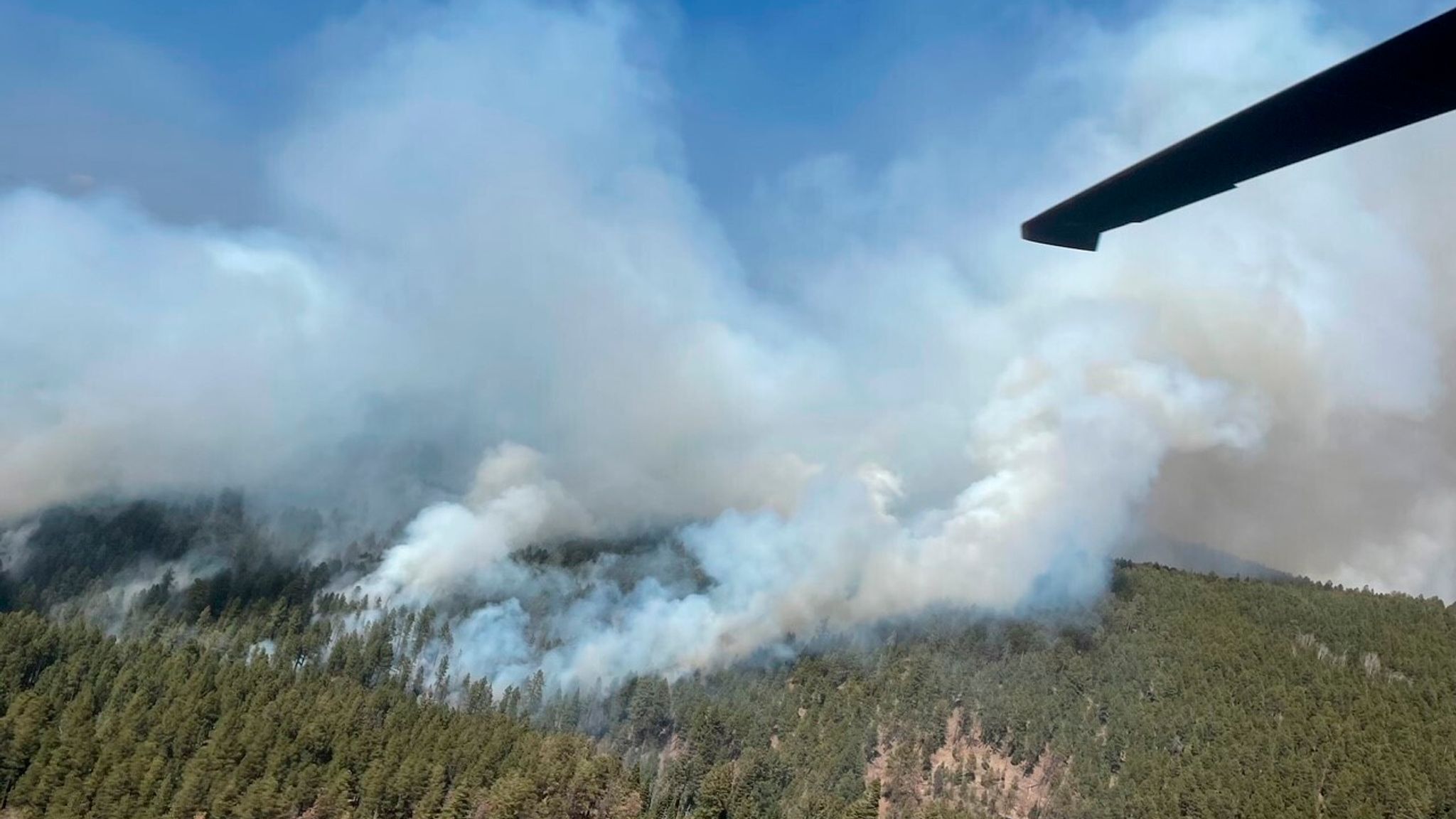 New Mexico: Wildfire scorches area the size of more than half of New ...