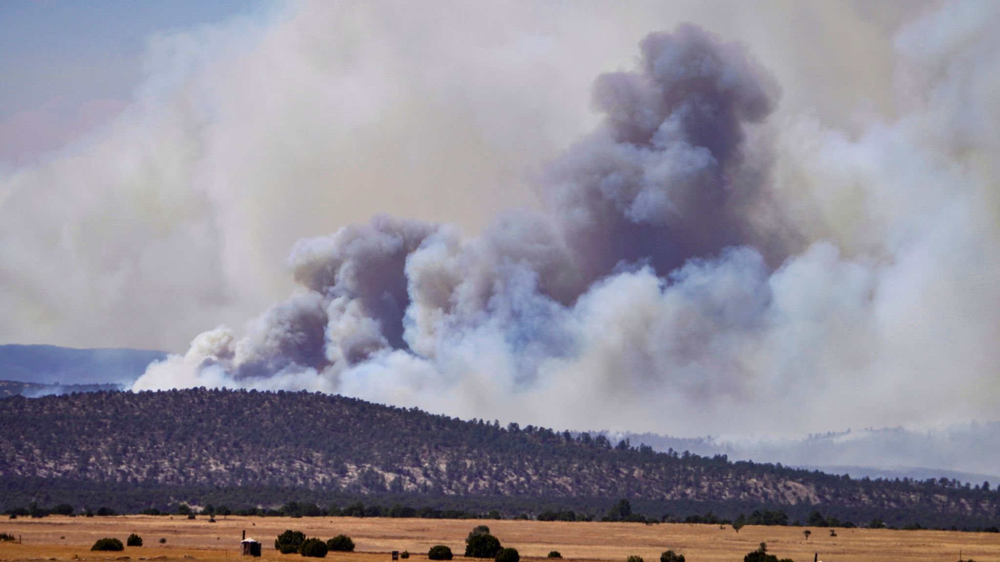 New Mexico wildfire: 'Unprecedented extreme wind event' expected to fan devastating blaze | US ...