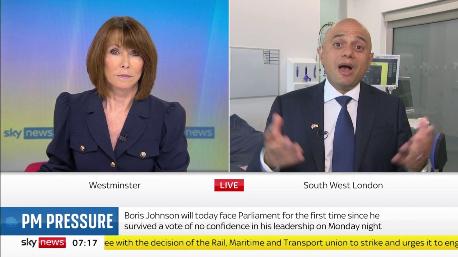 Javid: NHS ovarian cancer guidance should say 'women' | Politics News ...