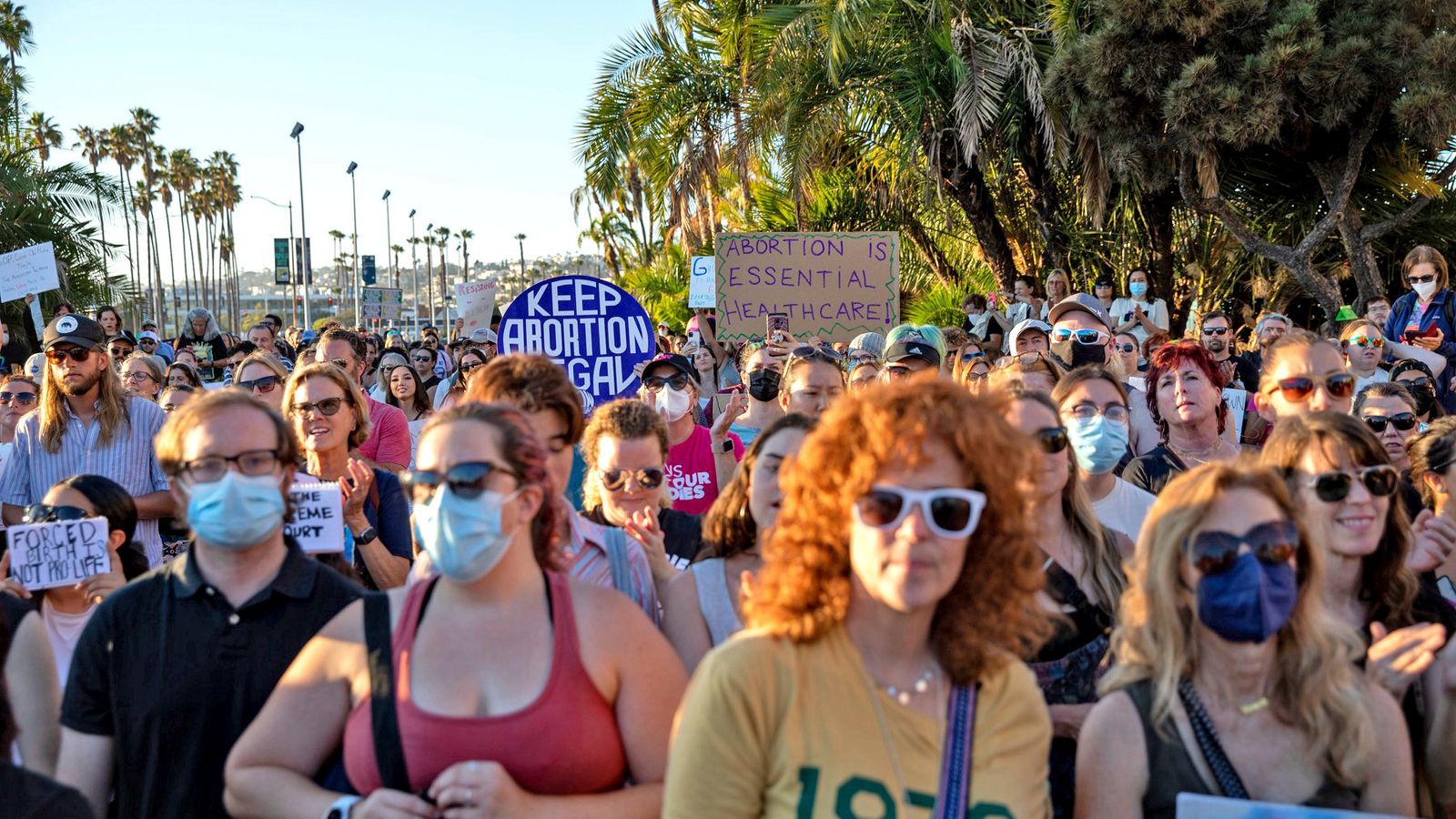 Protests follow US Supreme Court's move to overturn abortion protection ...