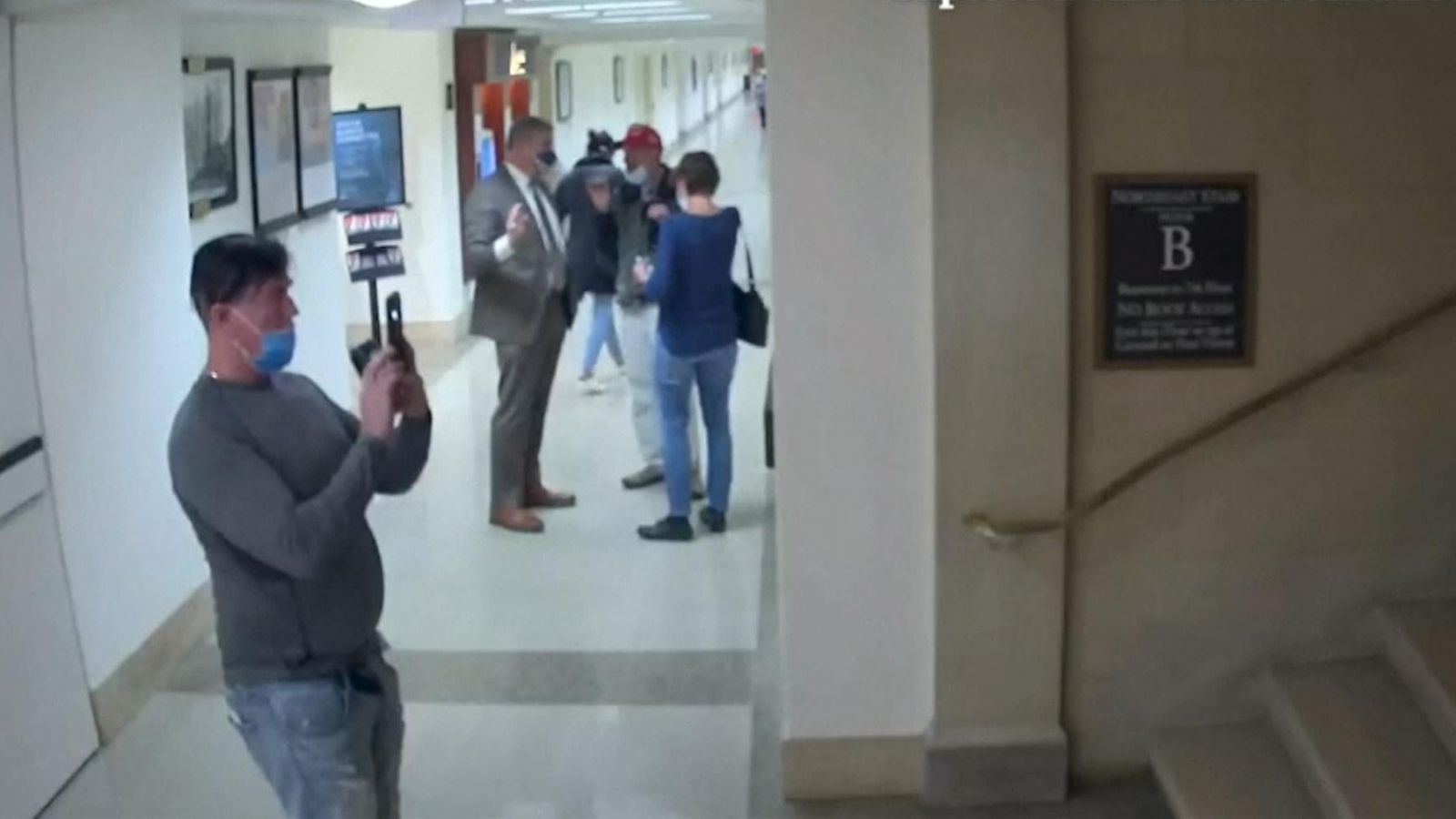 Capitol riots: Jan 6 Panel releases CCTV of man on Capitol tour | US ...