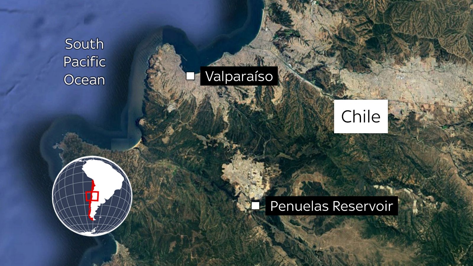 Chilean workers 'beg God for water' as reservoir turns to desert amid ...