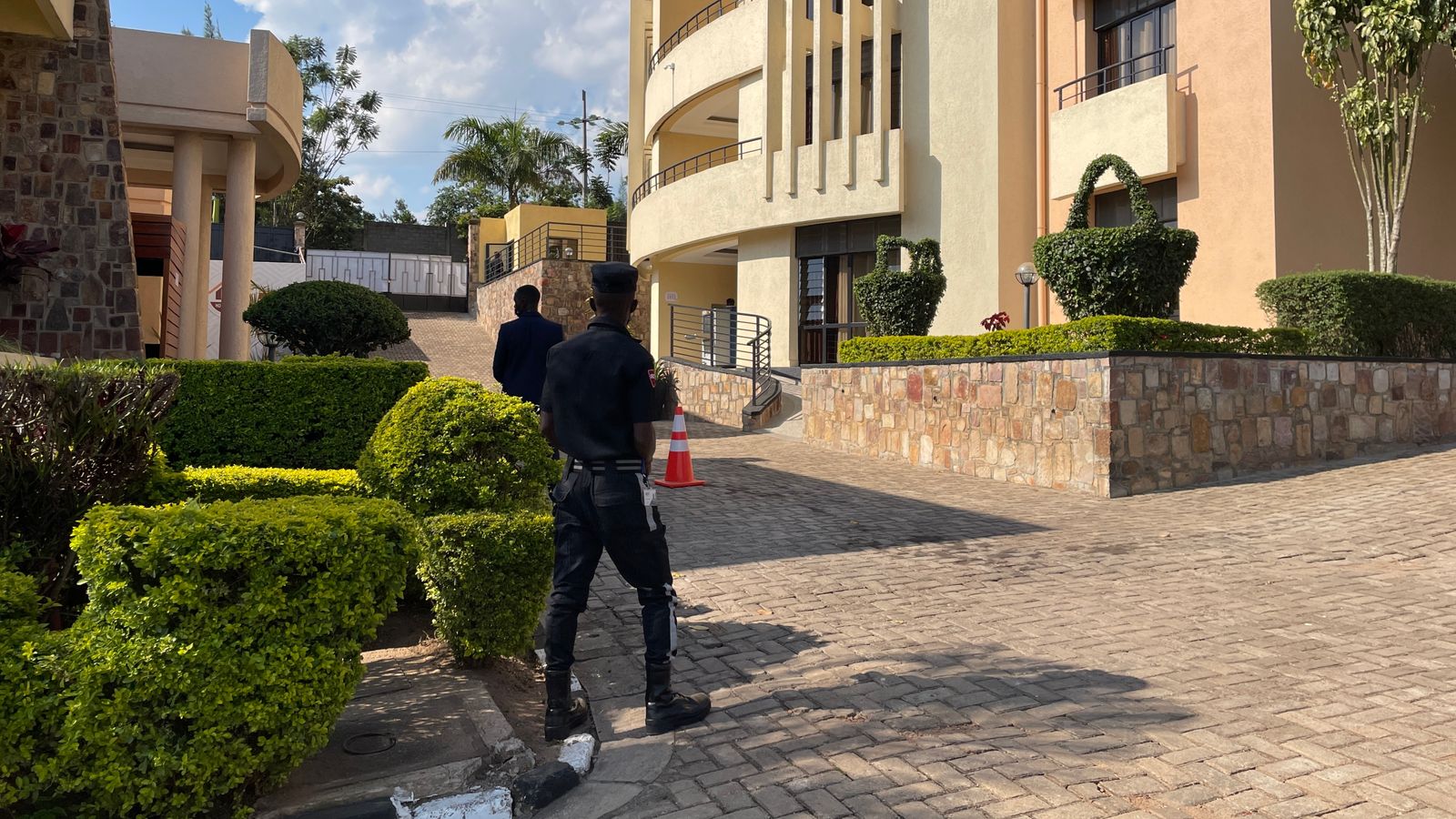 Inside Rwanda's migrant hostel | UK News | Sky News