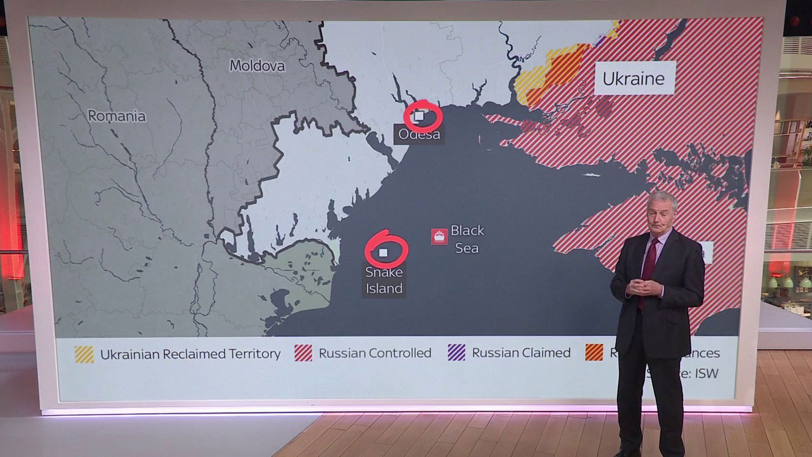 Ukraine War: The war within a war for Snake Island | World News | Sky News