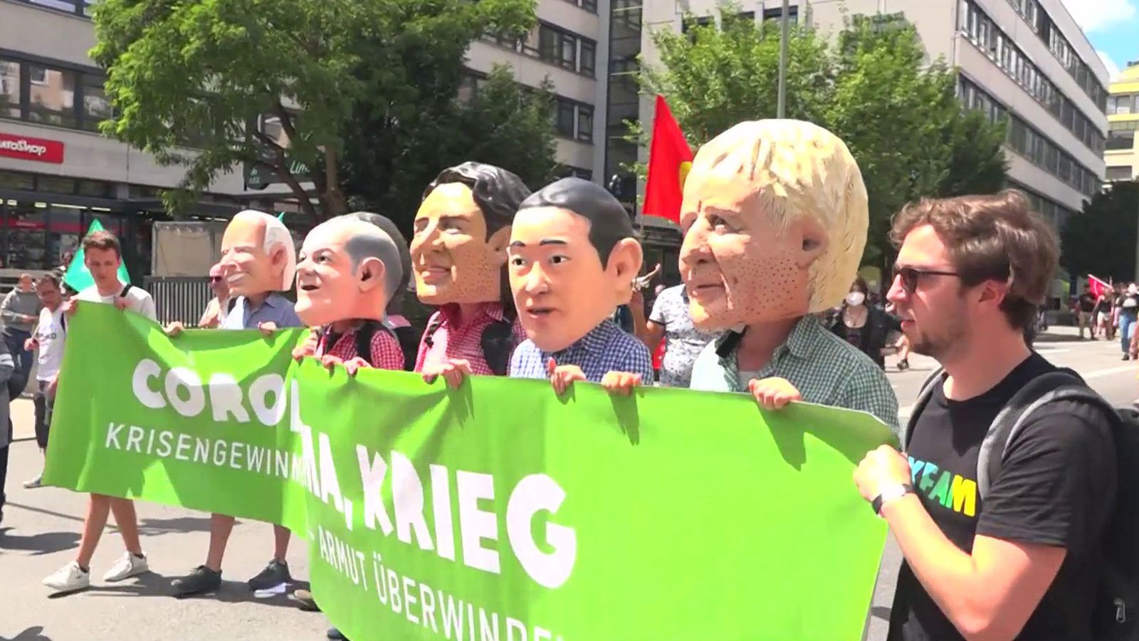 Climate protests grip G7 summit | World News | Sky News