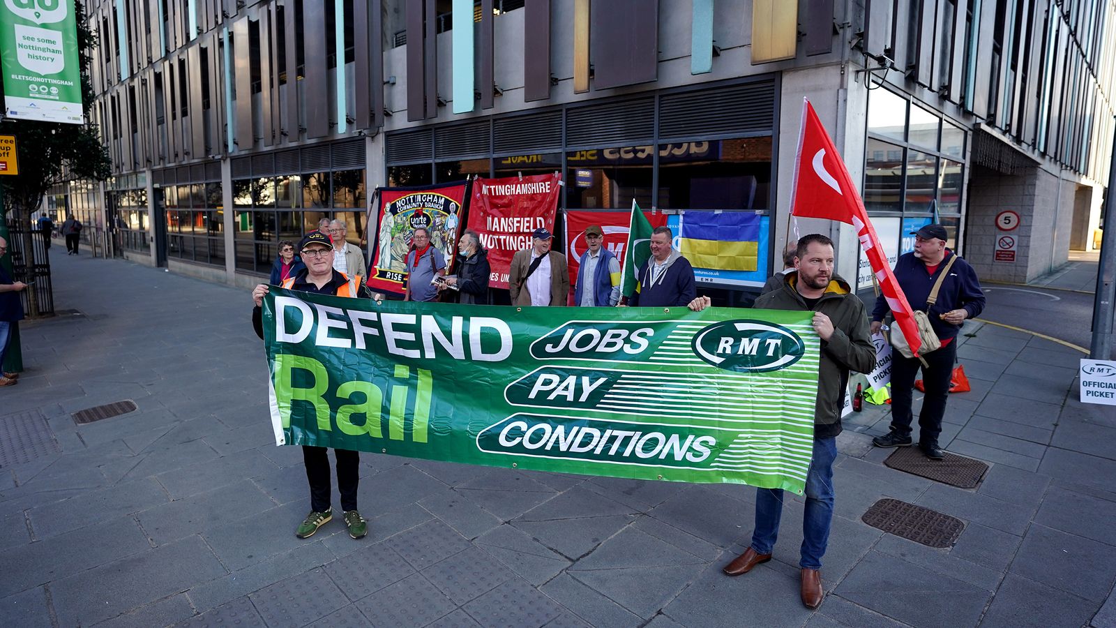 Rail strikes: How much are public sector workers paid – and how do ...
