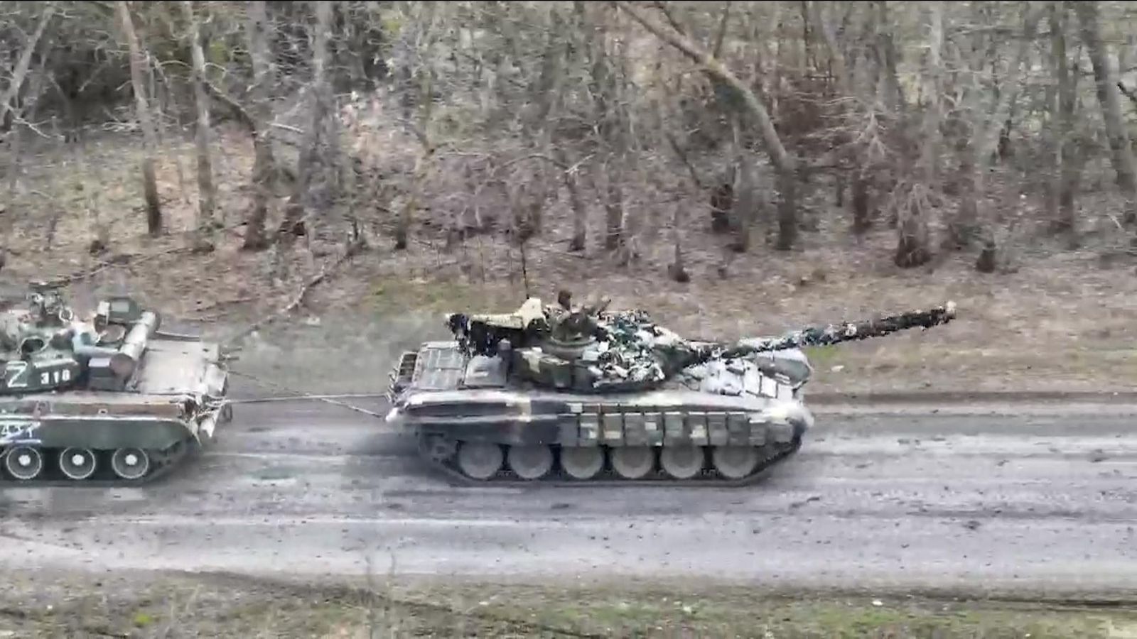 Ukraine war: Hidden in the woods in Donbas, a military unit is stealing ...