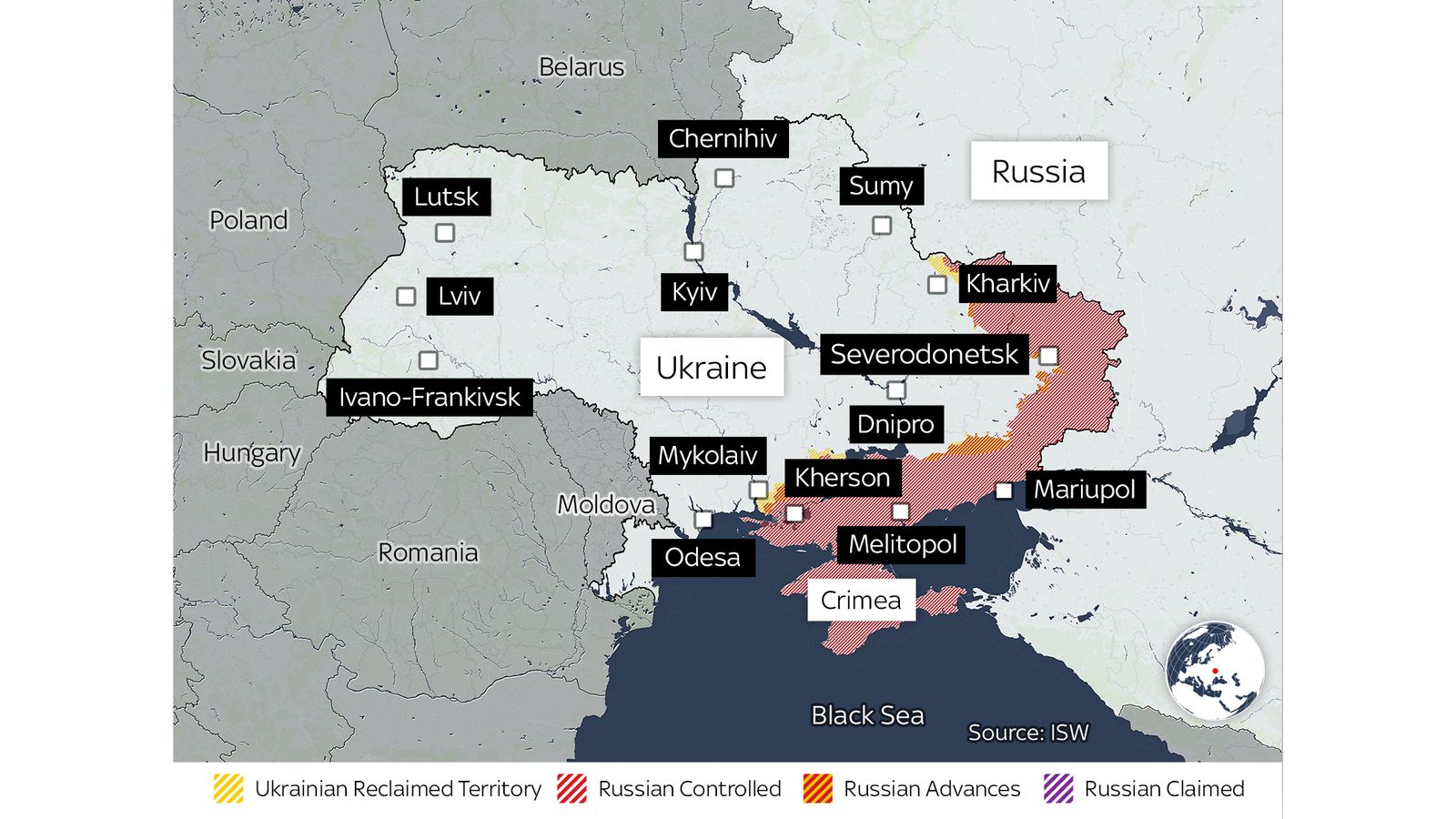 Ukraine war: Bridges to Severodonetsk impassable as Russia moves closer ...