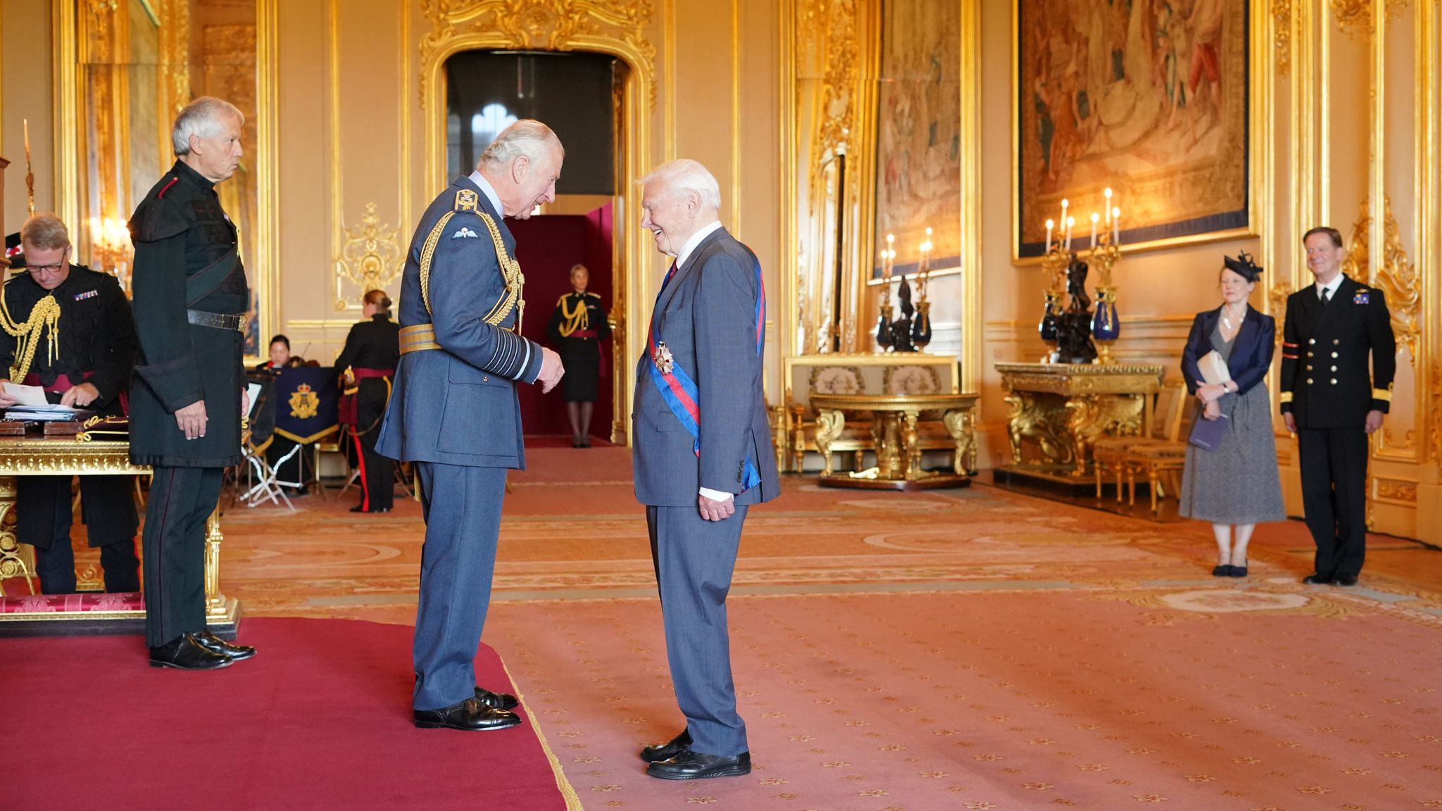 Sir David Attenborough given second knighthood for services to ...