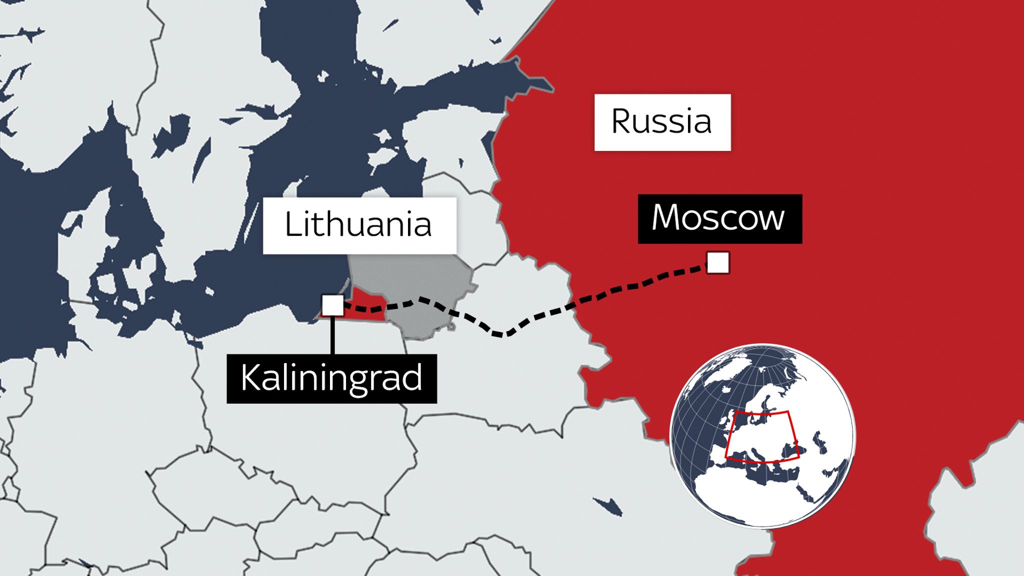 Ukraine war: Where is Kaliningrad - Russia's exclave in Europe - and ...