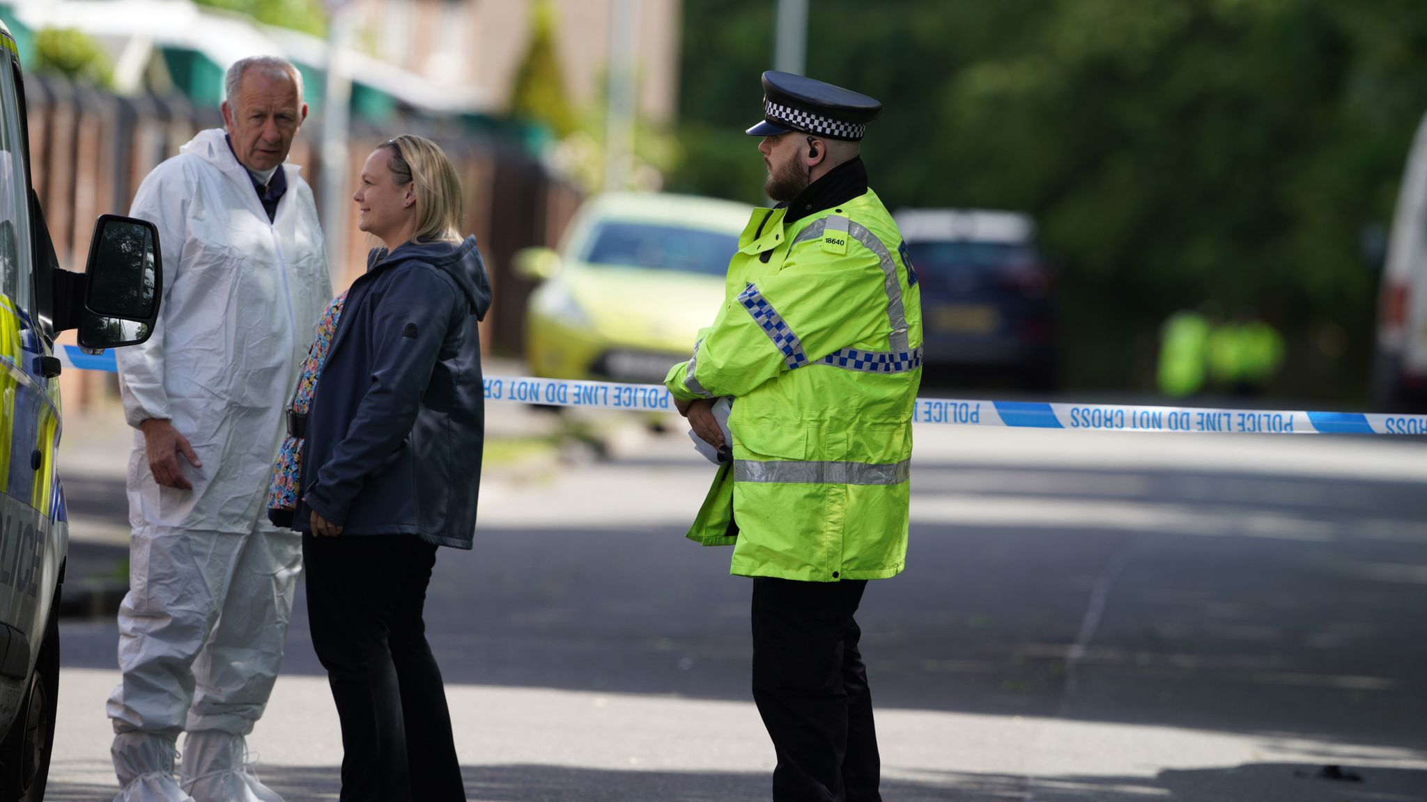 Manchester stabbing: Boy, 15, killed and mother injured as police hunt ...