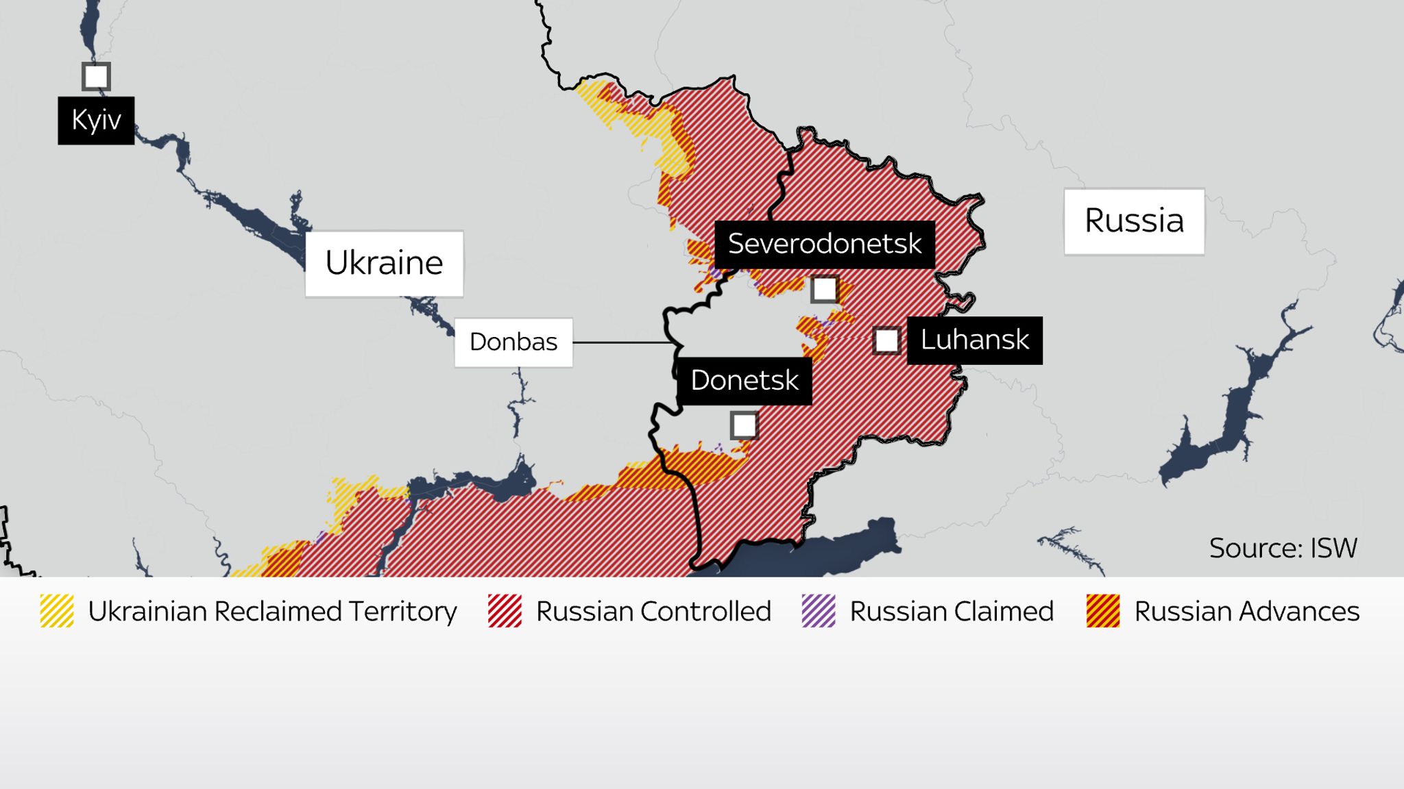 Ukraine war: Russia renews focus on northern axis as it begins handing ...