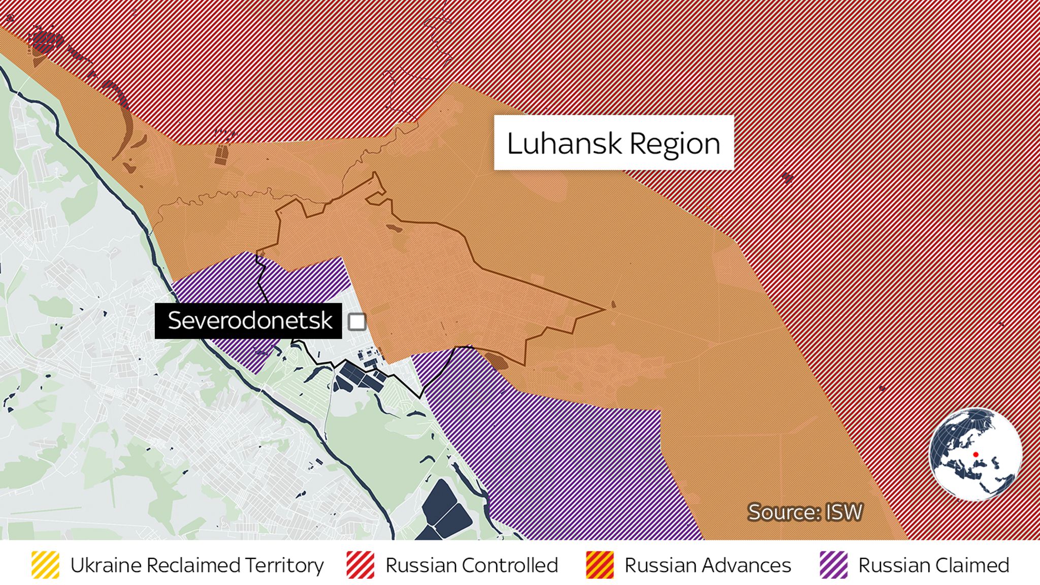 Ukraine war: Severodonetsk now under Russian control following weeks ...