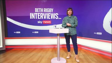 Beth Rigby Interviews... | News UK Video News | Sky News
