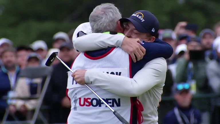 Matt Fitzpatrick wins the US Open! | Video | Watch TV Show | Sky Sports