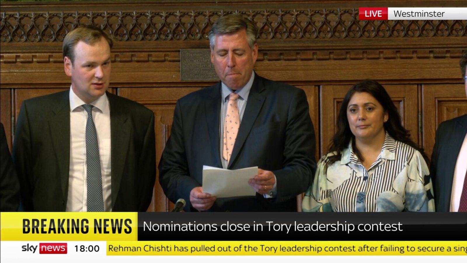 Tory leadership candidates announced to replace Boris Johnson as Prime ...