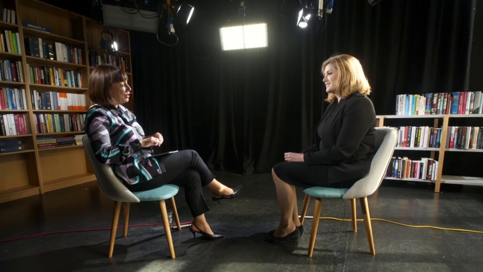Conservative leadership candidate Penny Mordaunt interviewed by Beth ...