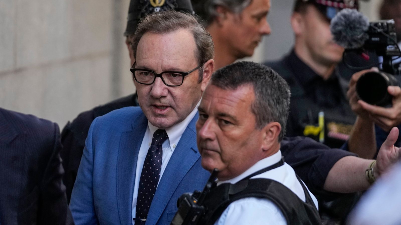 Kevin Spacey pleads not guilty to sexual assault charges in the UK ...