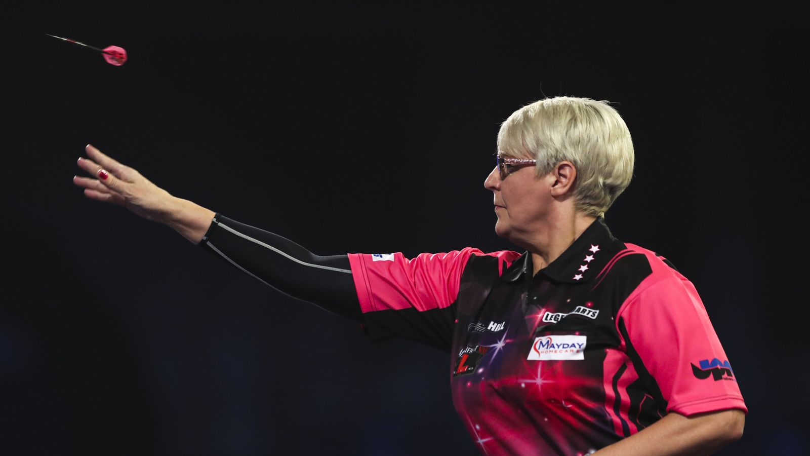 Women's darts makes history | UK News | Sky News