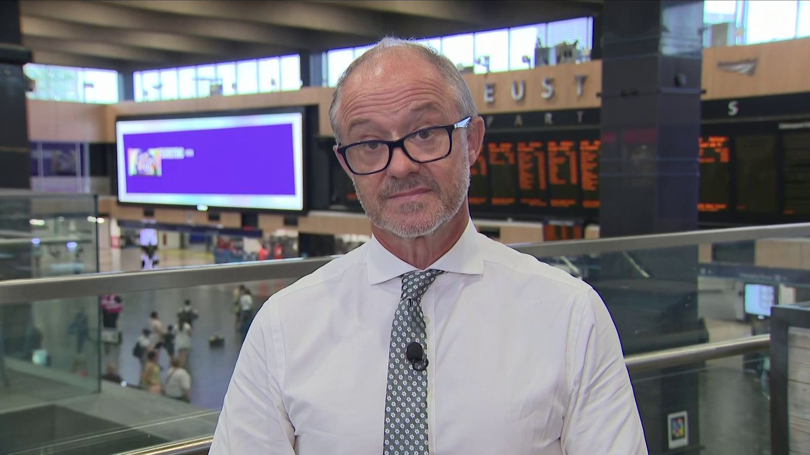 Rail Boss: 'It's not about my pay' | News UK Video News | Sky News