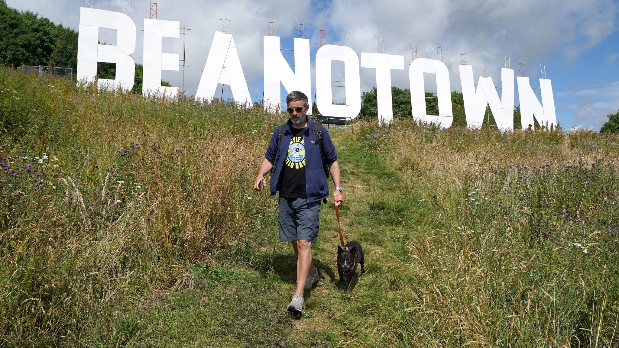 Beanotown unveiled: Why this huge Hollywood-style sign in Dundee was ...