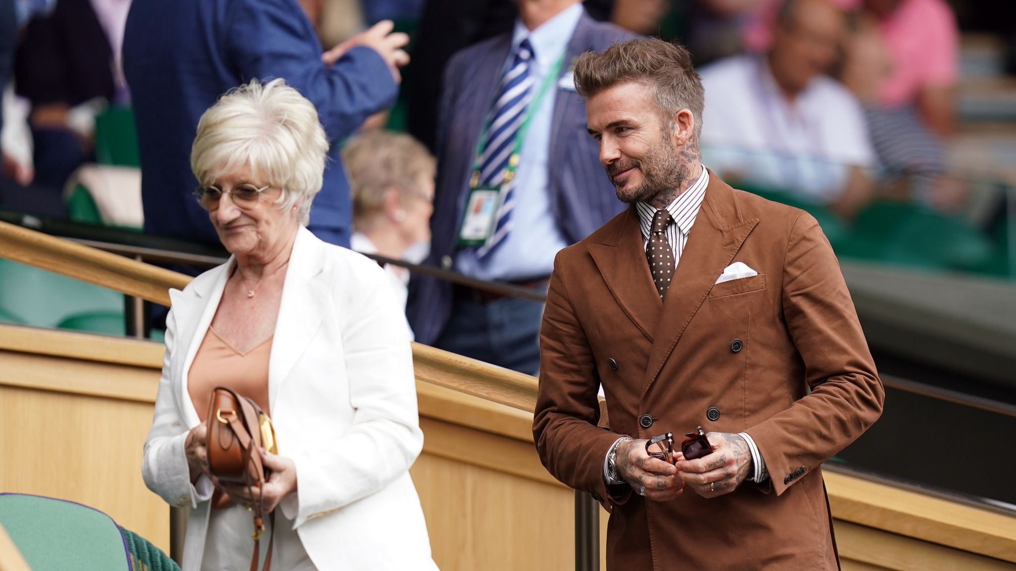 David Beckham was sent 'threatening' letters from stalker who turned up ...