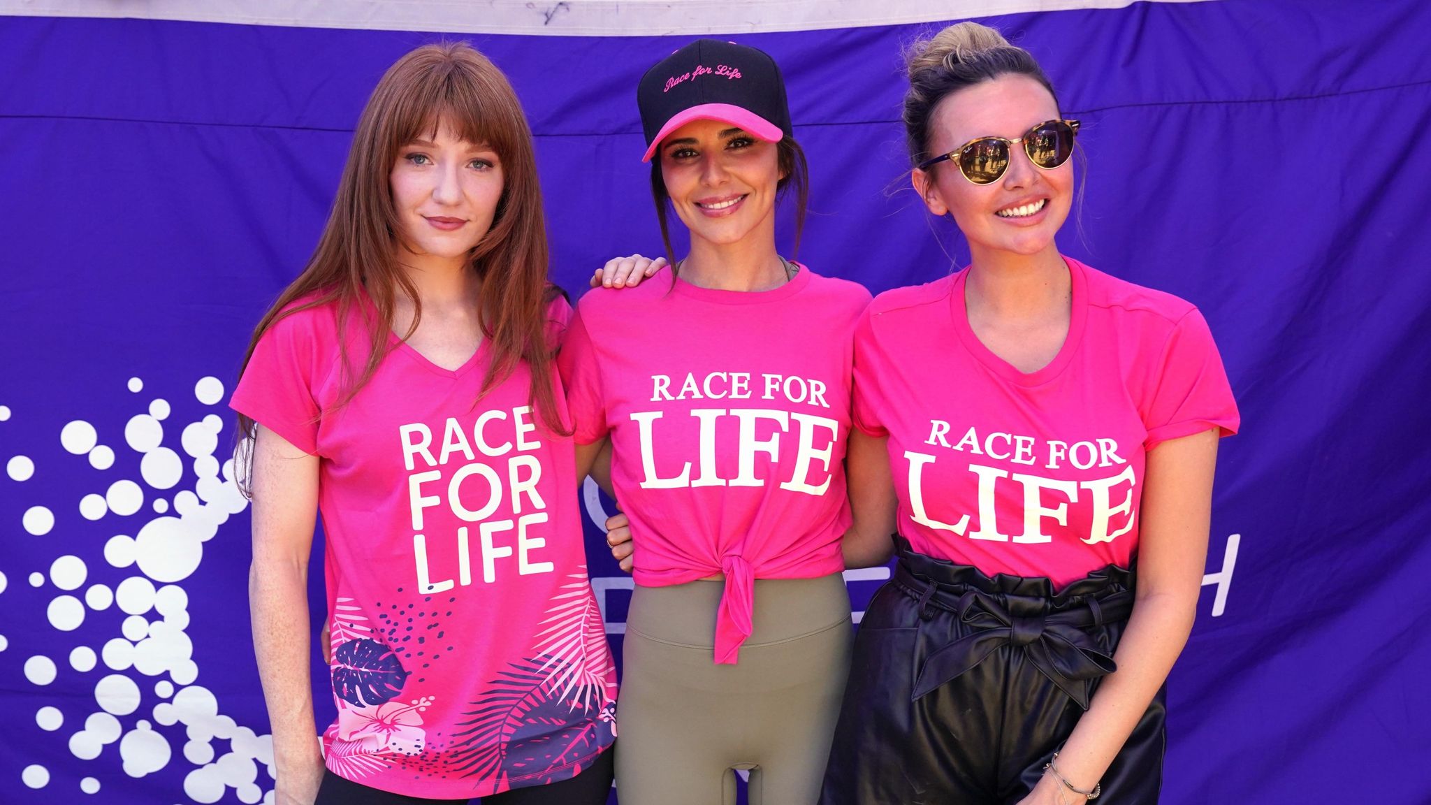 Sarah Harding: Girls Aloud stars Cheryl, Nadine Coyle and Nicola ...