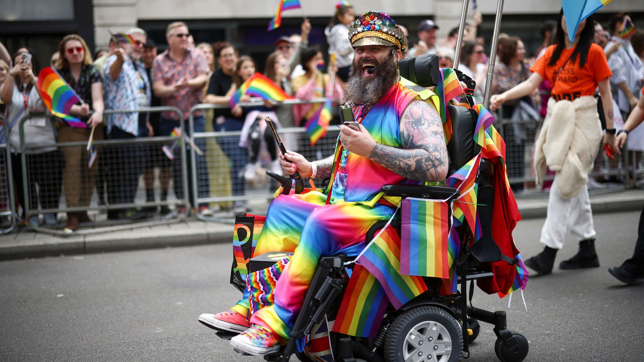 Pride in London: Thousands turn out in force as the capital celebrates ...