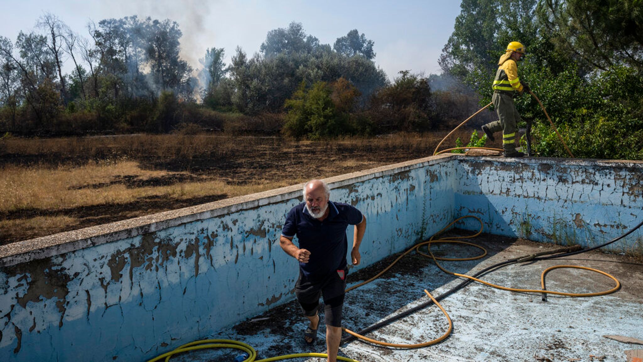 Staggering images show Europe still on fire | Sky News