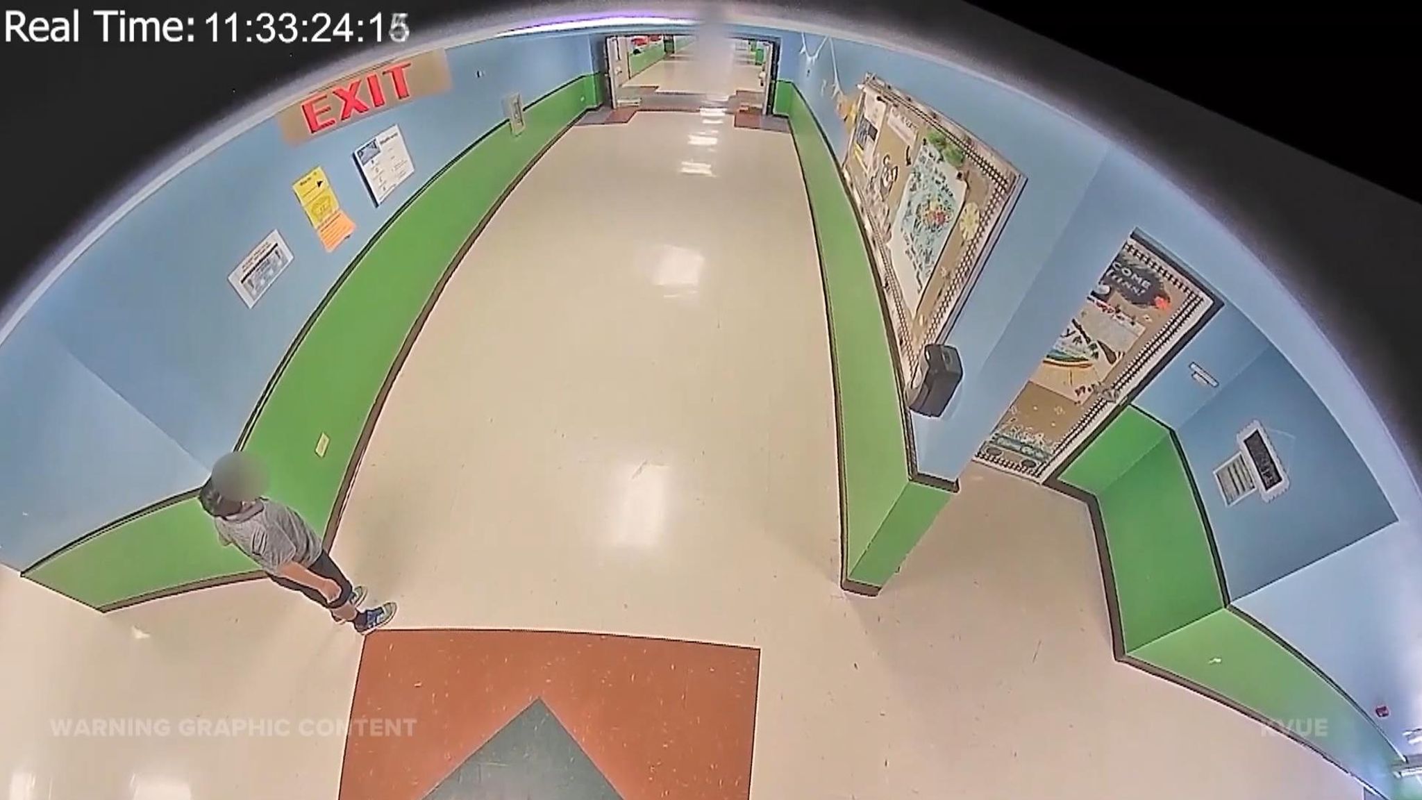Uvalde shooting: CCTV shows police in hallway - and getting hand ...
