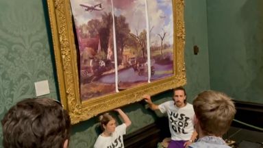 Soup thrown at Vincent van Gogh paintings hours after Just Stop Oil ...