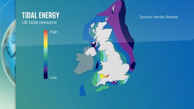 Strong tides along UK coast could create electricity for less than cost ...