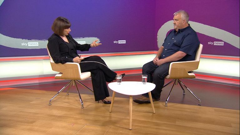 Beth Rigby interviews... Gary Hayes | UK News | Sky News Beth Rigby interviews... Gary Hayes | UK News | Sky News