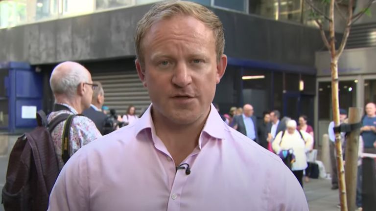 Sacked MP back on the picket line | UK News | Sky News