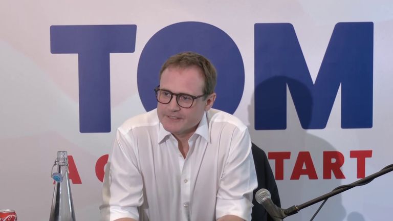 Tugendhat: 'I'm still in this fight' | News UK Video News | Sky News