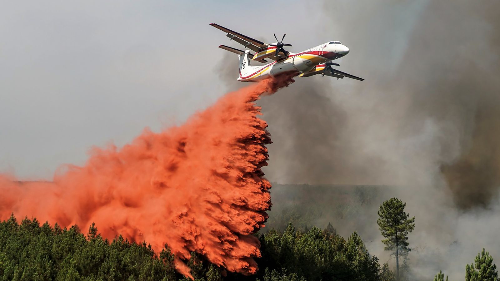 Firefighters from all over Europe battle 'monster' blaze in France as ...