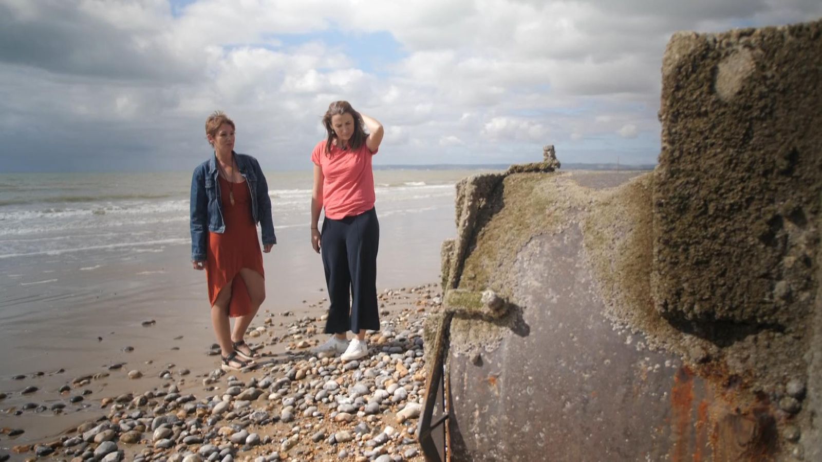 Sewage on the beach: 'It's filthy and it stinks' | UK News | Sky News